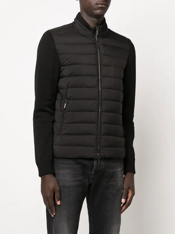 MOORER Padded Zip-up Gilet