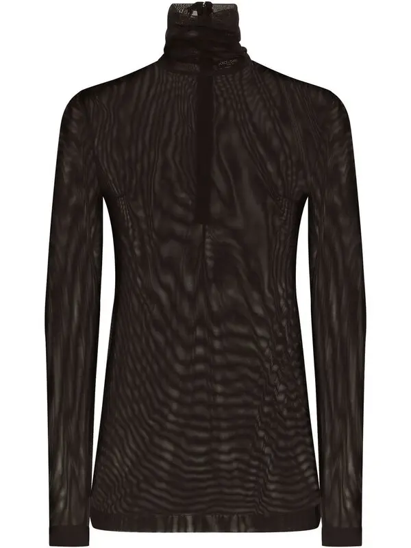 Dolce & Gabbana Sheer Mesh Top