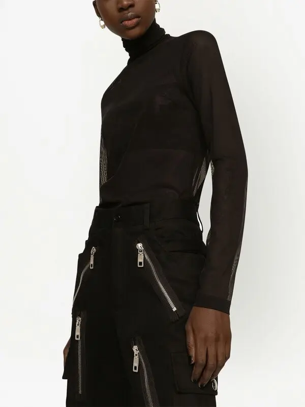 Dolce & Gabbana Sheer Mesh Top