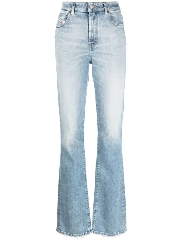 DIESEL® High-waisted Flared Jeans - Blue