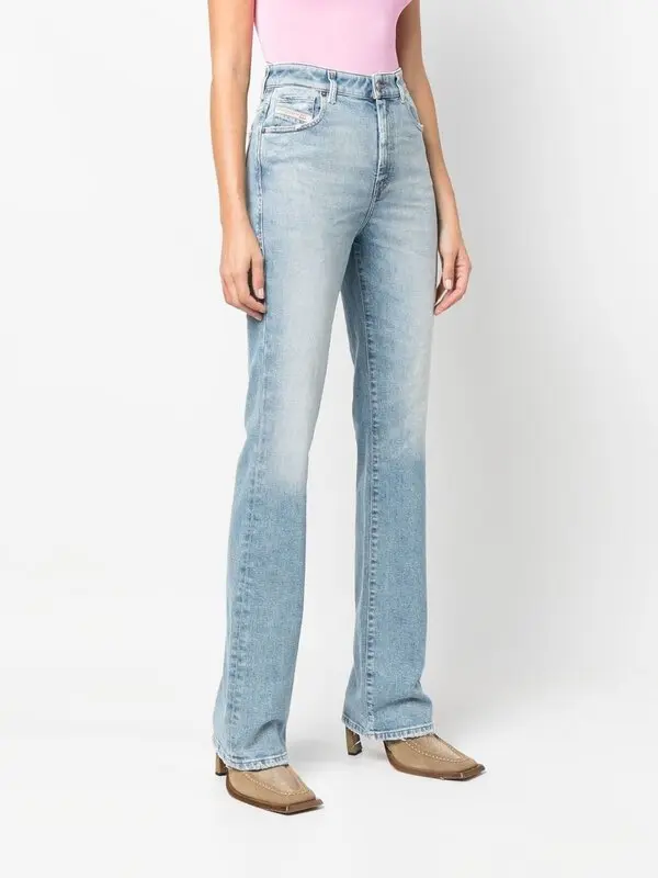 DIESEL® High-waisted Flared Jeans