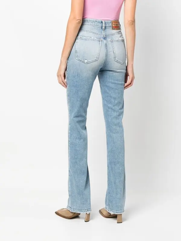 DIESEL® High-waisted Flared Jeans