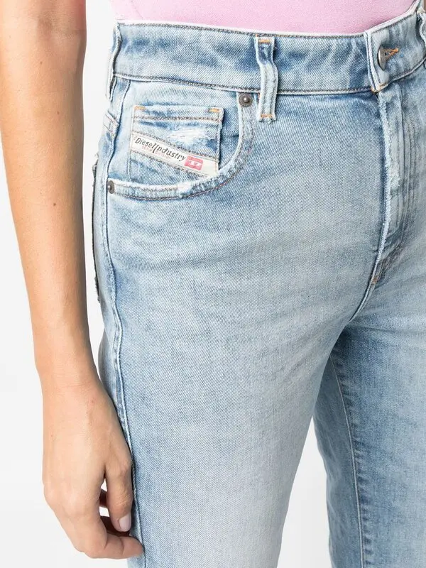 DIESEL® High-waisted Flared Jeans