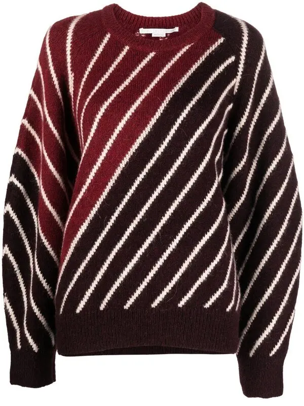 Stella McCartney Diagonal-stripe Jumper