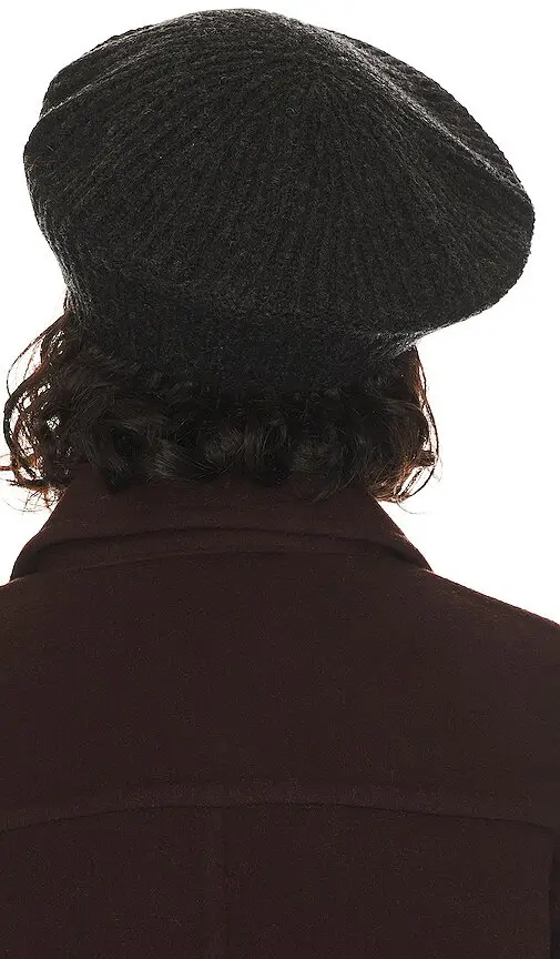GANNI Structured Rib Beret