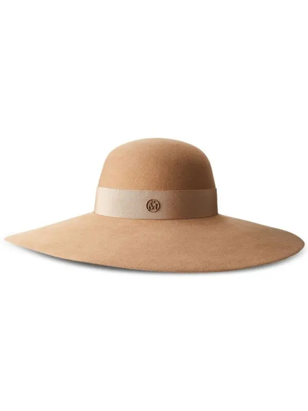 MAISON MICHEL Blanche Sun Hat - Neutrals