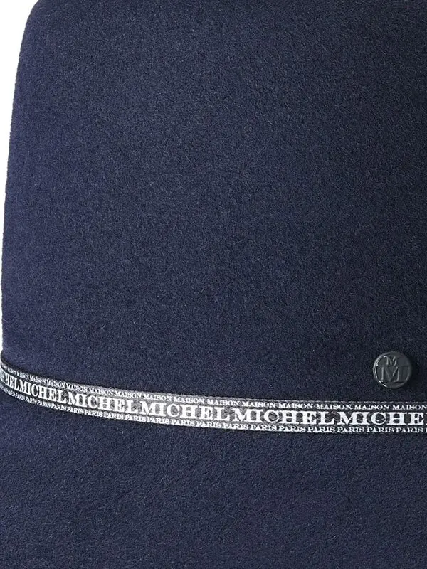 MAISON MICHEL Kendall Collapsible Hat - Blue