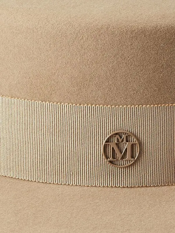 MAISON MICHEL Kiki Canotier Hat - Neutrals