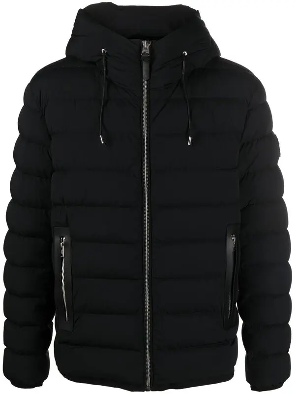Mackage Padded Hooded Down Jacket - Black