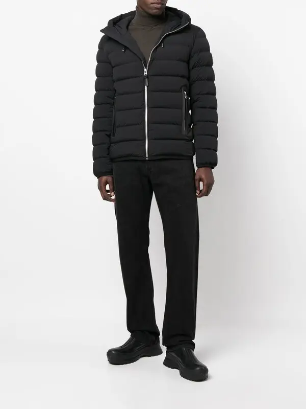 Mackage Padded Hooded Down Jacket - Black