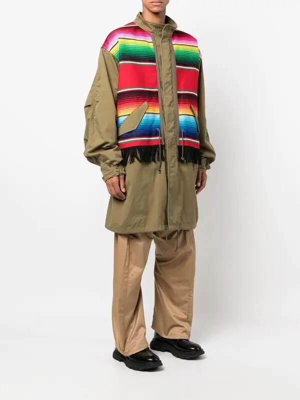 Junya Watanabe Panelled Midi Coat