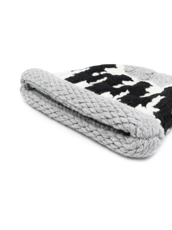 Kenzo Zigzag Knit Beanie