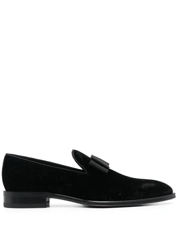 Dsquared2 Almond-toe Bow-detail Loafers