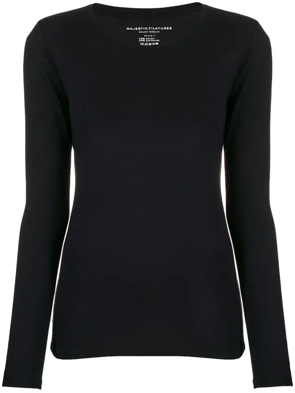 Majestic Filatures Knit Top - Blue