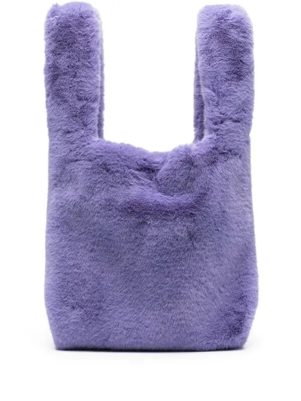 STAND STUDIO Faux-fur Tote Bag