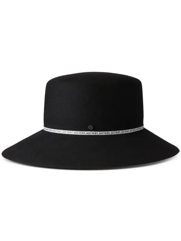 MAISON MICHEL Kendall Collapsible Hat - Black