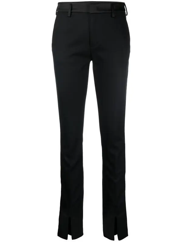 DONDUP Slit-detailed Slim-fit Trousers