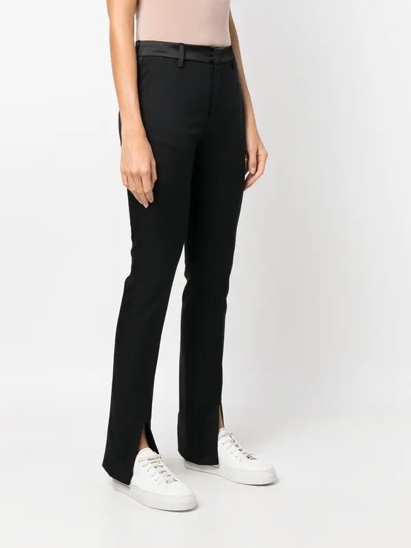 DONDUP Slit-detailed Slim-fit Trousers