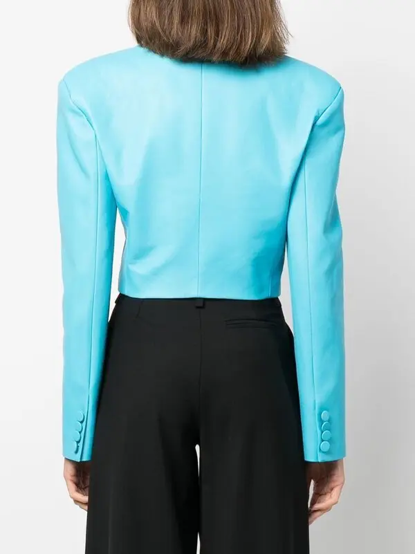 Giuseppe Di Morabito Cropped Blazer - Blue
