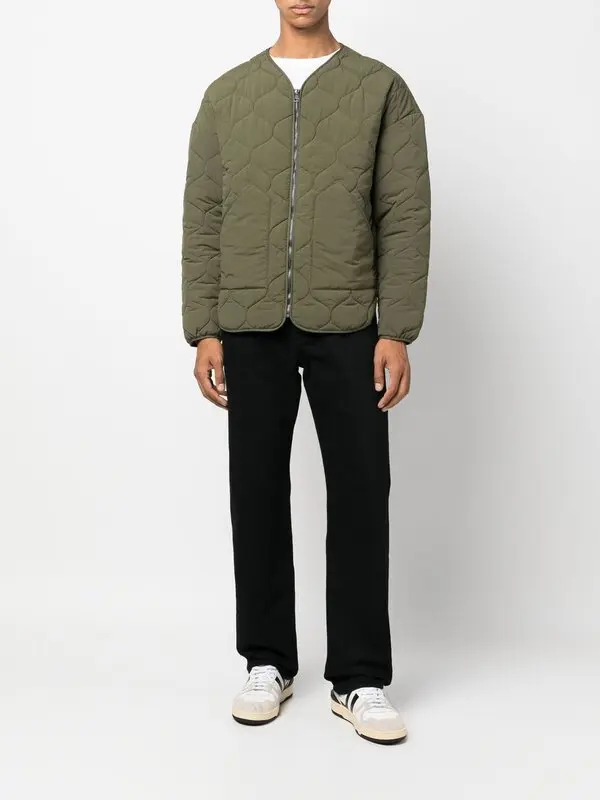 Philippe Model Quilted Collarless Jacket