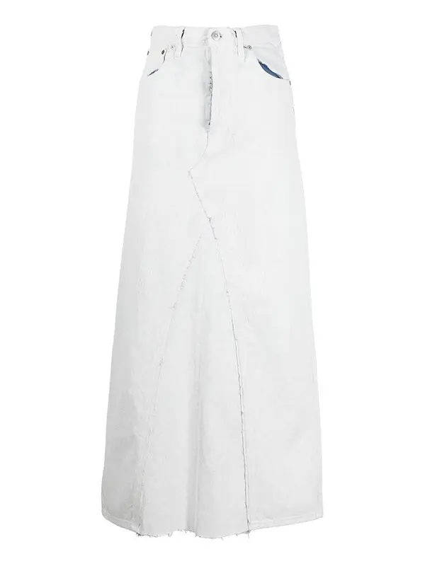 MAISON MARGIELA Denim Midi Skirt