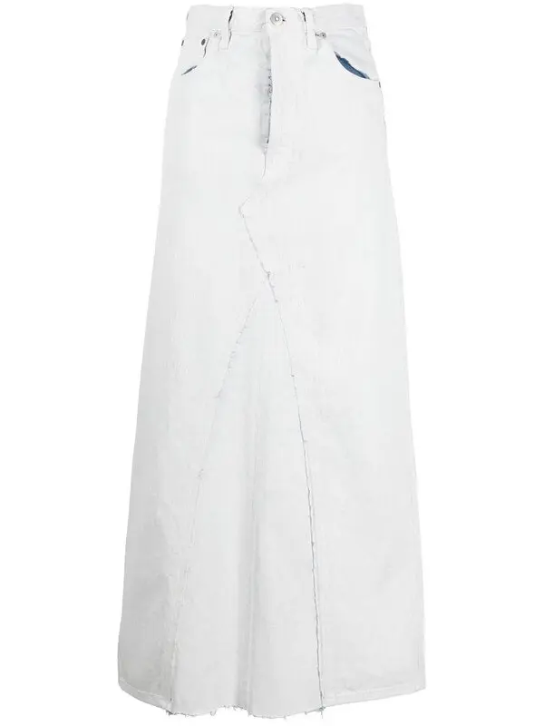 MAISON MARGIELA Denim Midi Skirt