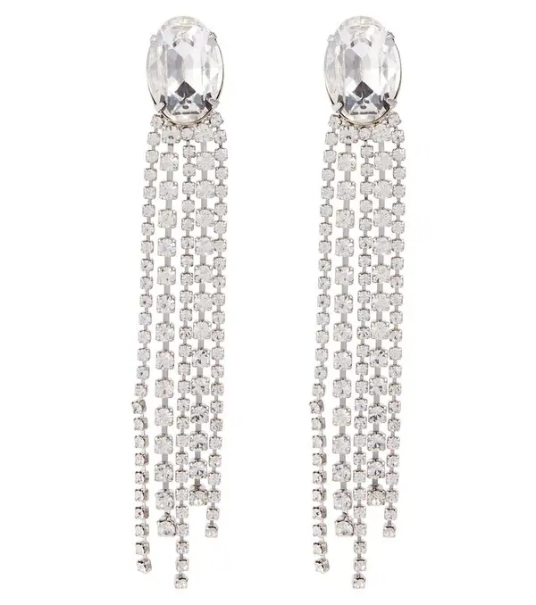 JENNIFER BEHR Crystal-embellished Drop Earrings