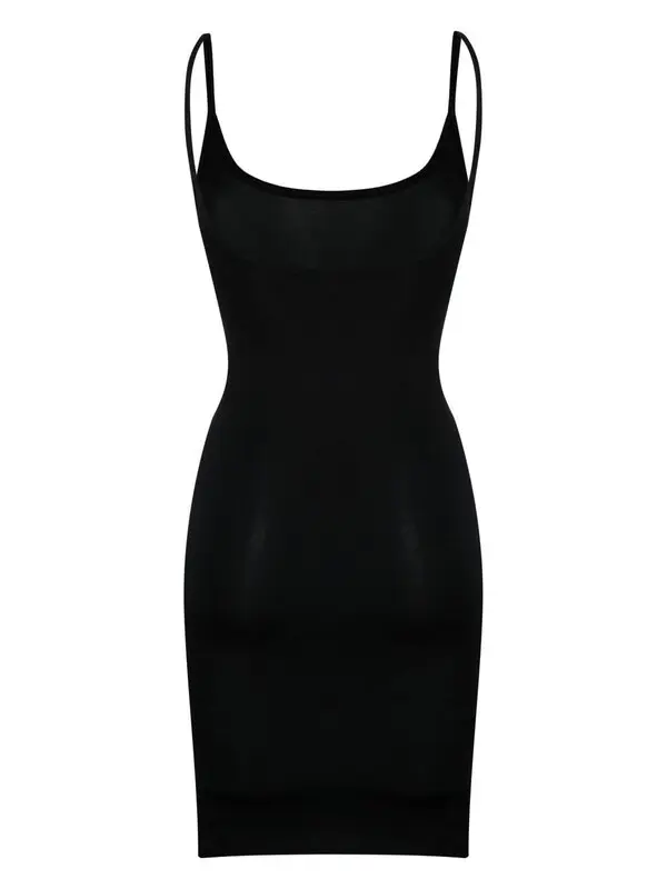 BASERANGE Spaghetti Strap Scoop Neck Mini Dress