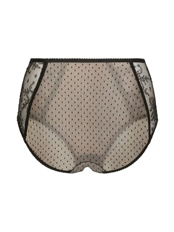 Dolce & Gabbana High-waisted Lace Briefs