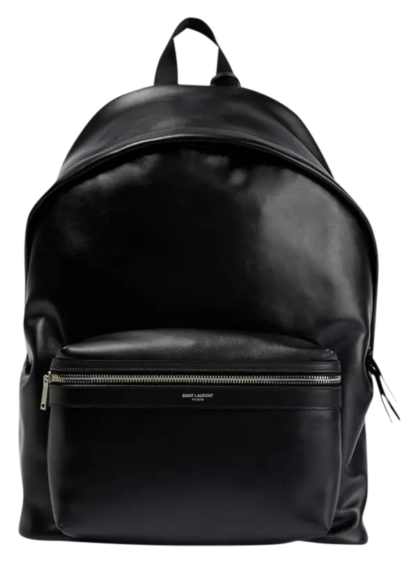 Saint Laurent City Leather Backpack