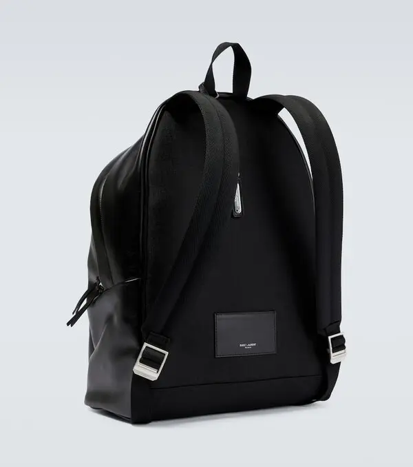 Saint Laurent City Leather Backpack