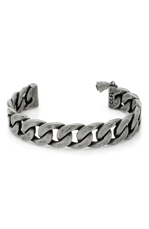 CUFFLINKS, INC. Vader Curb Chain Cuff Bracelet - Silver