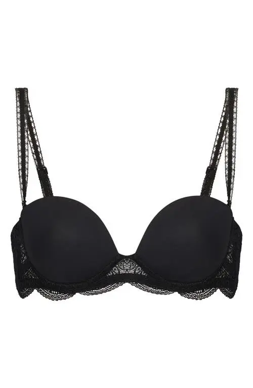 Simone Perele Karma Underwire Strapless Plunge Bra - Black