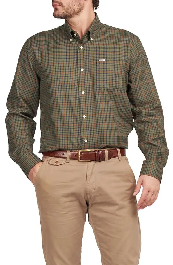 Barbour Henderson Thermo Weave Button-down Shirt