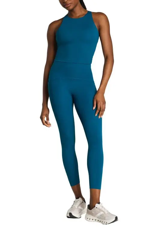 Spanx Spanxshape™ Booty Boost® Side Pocket Leggings - Deep Cove