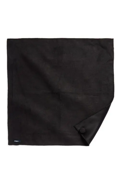 CLIFTON WILSON Sueded Cotton Pocket Square