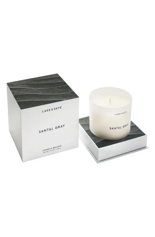 LAKE & SKYE Santal Gray Scented Candle