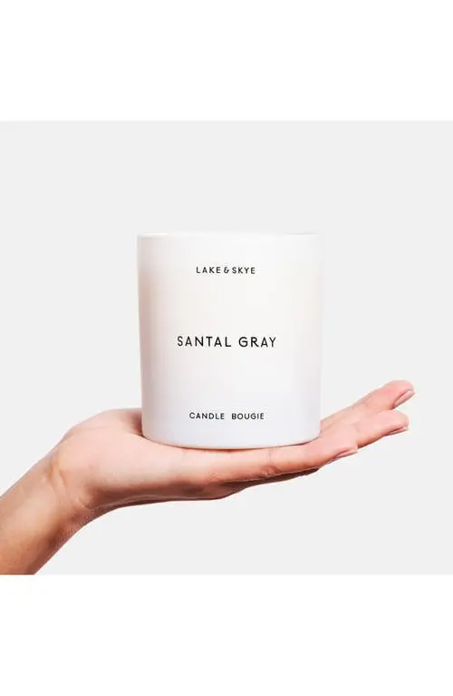LAKE & SKYE Santal Gray Scented Candle