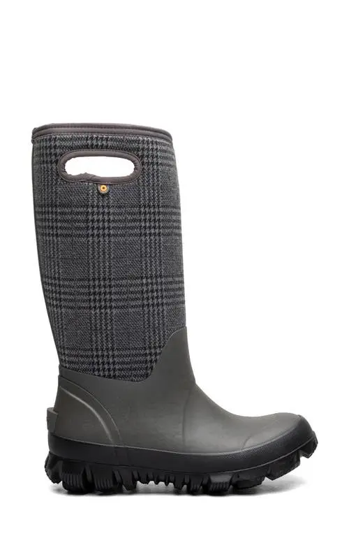 Bogs Whiteout Waterproof Boots - Cement Multi