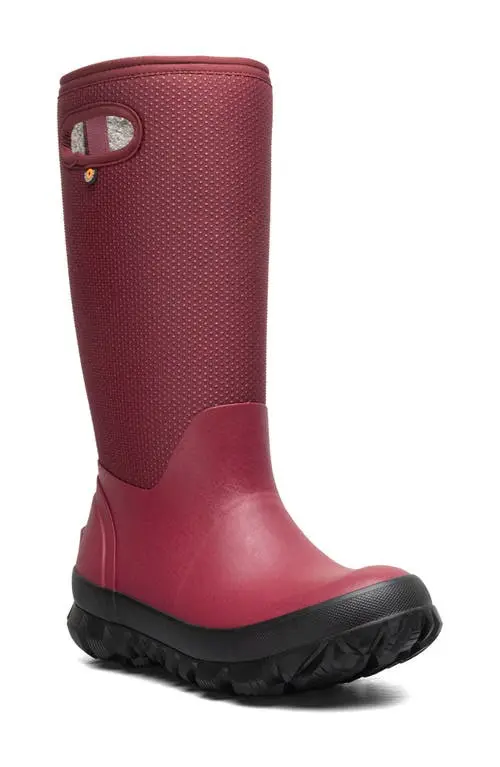 Bogs Whiteout Waterproof Boots - Ox Blood