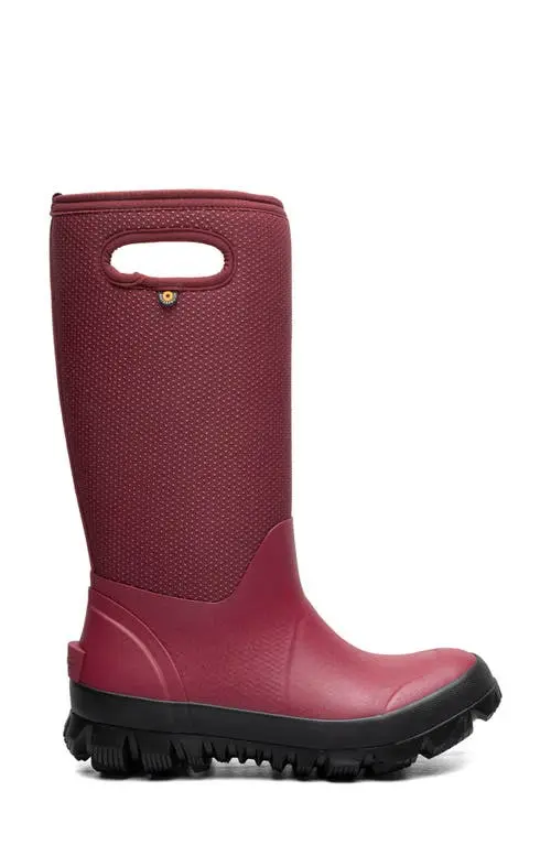 Bogs Whiteout Waterproof Boots - Ox Blood
