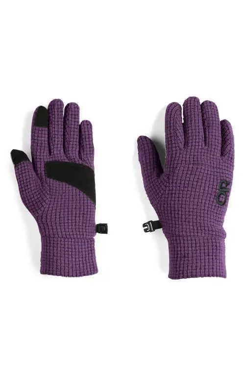 OUTDOOR RESEARCH Trail Mix Fleece Gloves - Amethyst