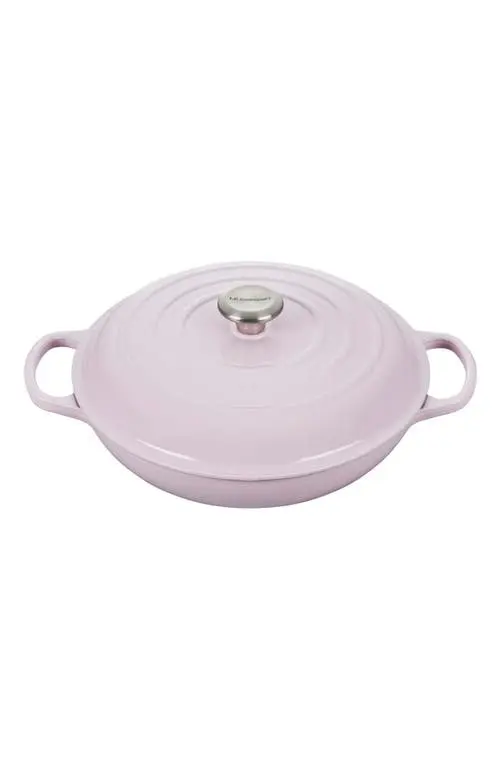 LE CREUSET Signature 5 Quart Enameled Cast Iron Braiser - Shallot