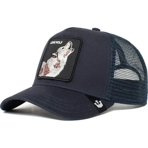 GOORIN BROS The Lone Wolf Trucker Hat - Navy