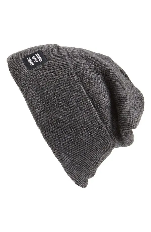 Herschel Supply Co. Abbott Knit Beanie - Charcoal