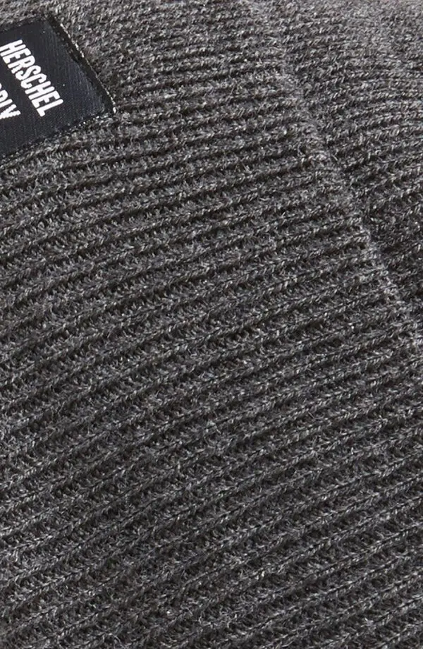 Herschel Supply Co. Abbott Knit Beanie - Charcoal