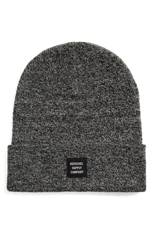 Herschel Supply Co. Abbott Knit Beanie - Heather Black