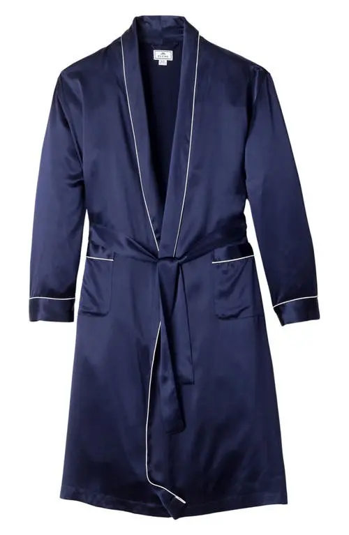 PETITE PLUME Silk Long Robe
