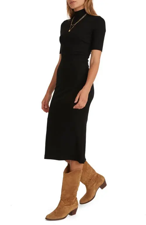 Marine Layer Lexi Ribbed Midi Dress