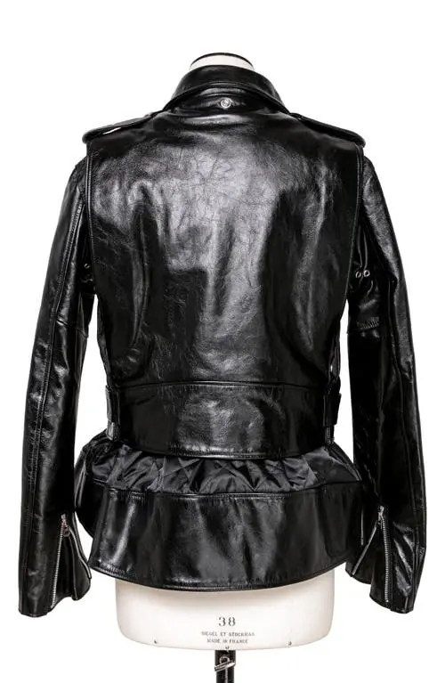 Sacai Madsaki Schott Blouson Leather Jacket